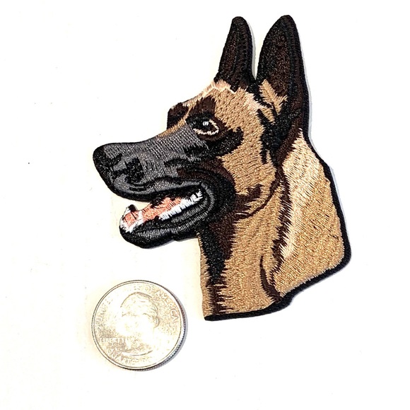 Accessories | Dog Patch Iron On German Shepherd Diy Animal Badge | Poshmark